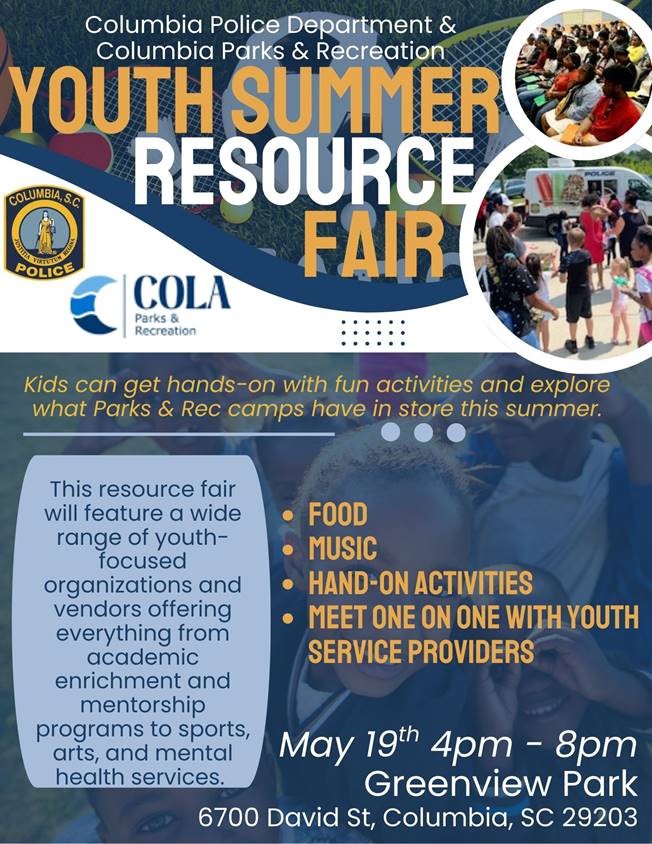 Youth Summer Resource Fair! - Parks & Recreation