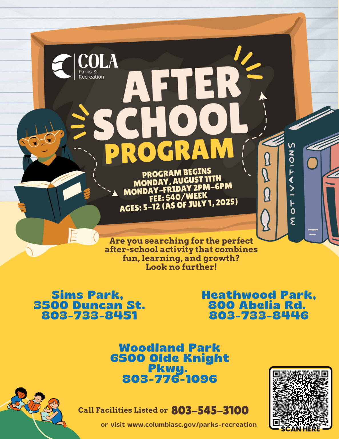 Afterschool Program - Parks & Recreation